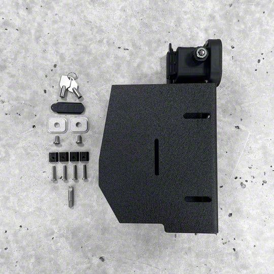 Grey Man Tactical Jeep Renegade Locking Rifle Rack with 12-Inch Raptor ...