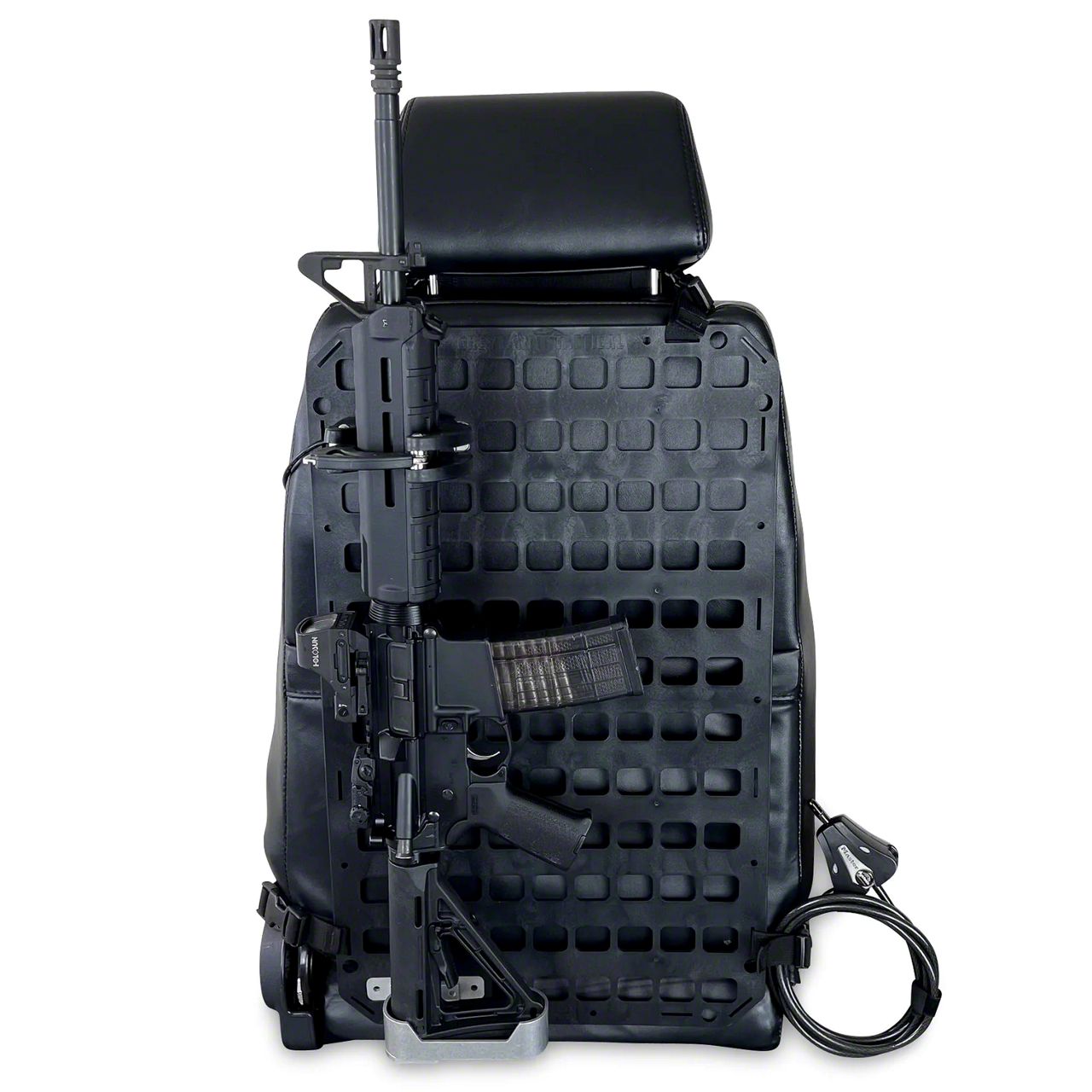 Grey Man Tactical Jeep Wrangler RMP Vehicle Locking Rifle Rack MOLLE ...