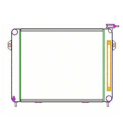 Griffin Radiators Jeep Grand Cherokee PerformanceFit CrossFlow Radiator ...