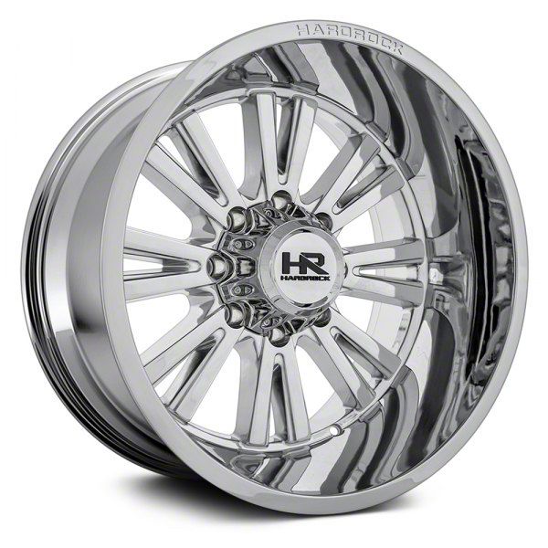 Hardrock Offroad Toyota 4-Runner Spine Xposed Chrome 6-Lug Wheel; 24x12 ...