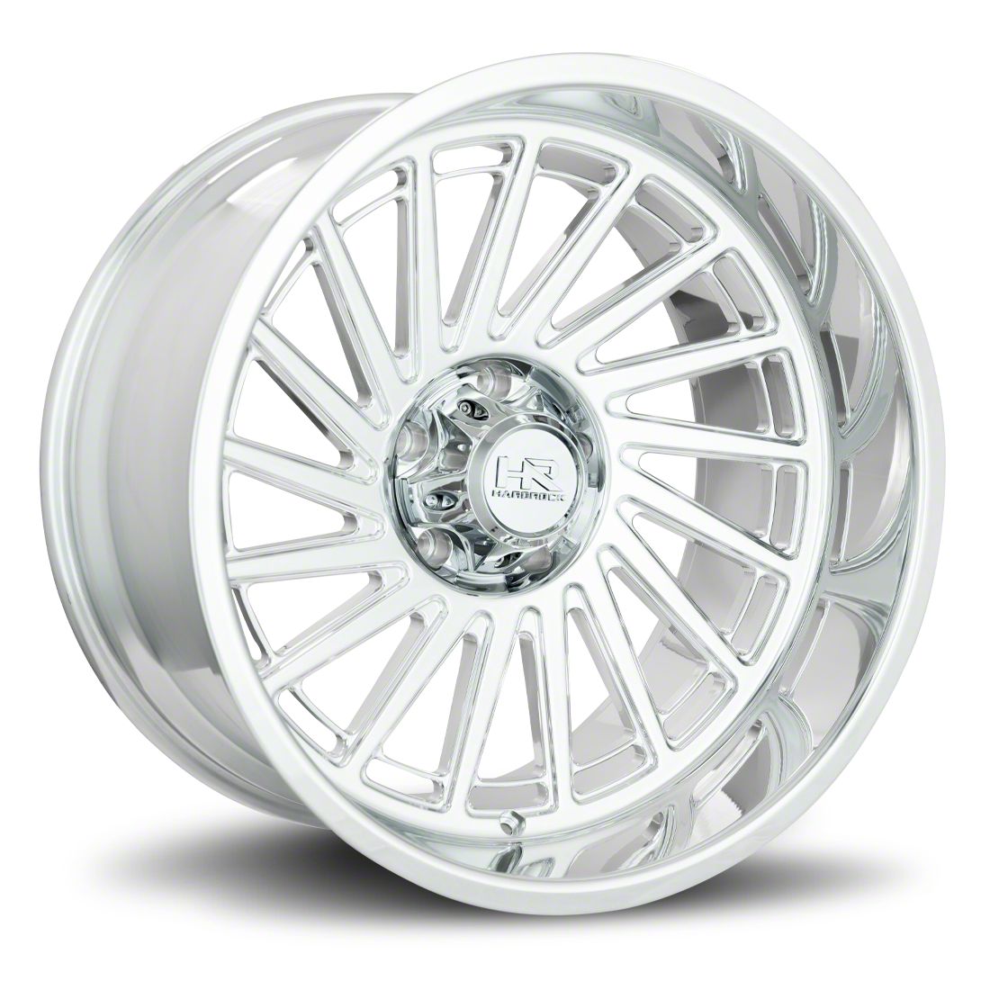 Hardrock Offroad Jeep Gladiator Bomber Gloss Black Milled Wheel; 20x10 ...