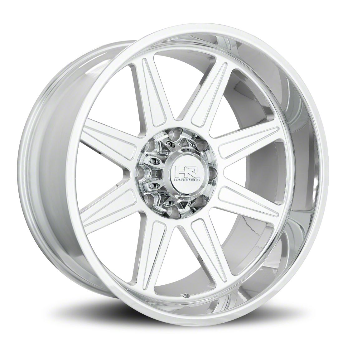 Hardrock Offroad Jeep Gladiator Bomber Gloss Black Milled Wheel; 20x9 ...