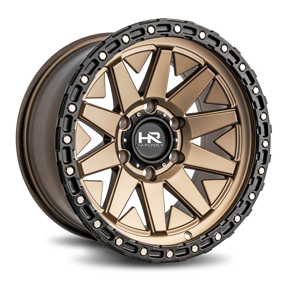 Hardrock Offroad Jeep Wrangler H106 Matte Bronze Wheel; 17x9; -12mm ...