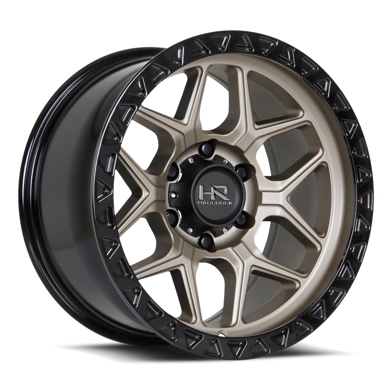 Hardrock Offroad Jeep Wrangler H107 Matte Bronze Wheel; 17x9; -12mm ...