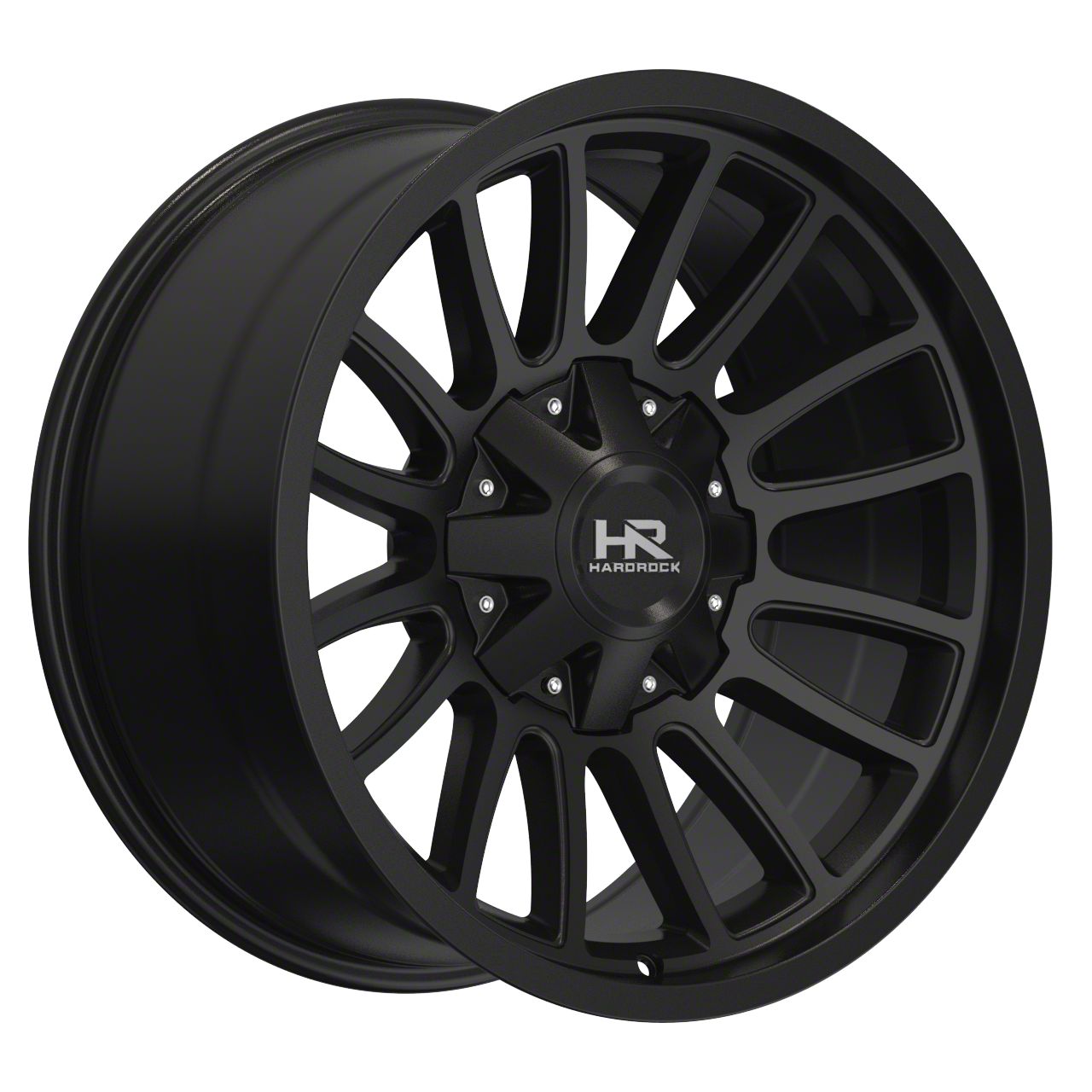 Hardrock Offroad Titan XD Striker Gloss Black Milled 6-Lug Wheel; 20x9; 20mm Offset H718 ...