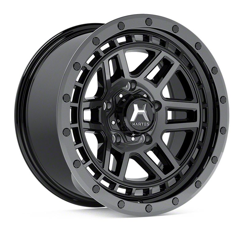 Hartes Metal Toyota 4-Runner Beast Matte Black Machined with Satin Dark ...