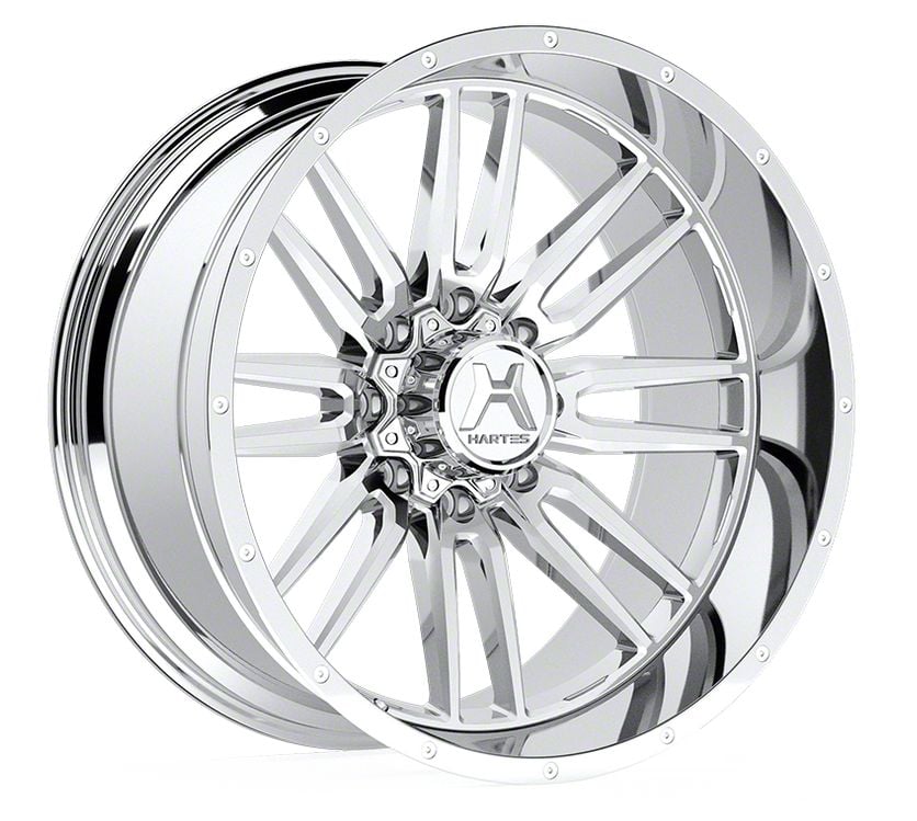 Hartes Metal Toyota 4-Runner Whipsaw Polished 6-Lug Wheel; 24x12; -44mm ...