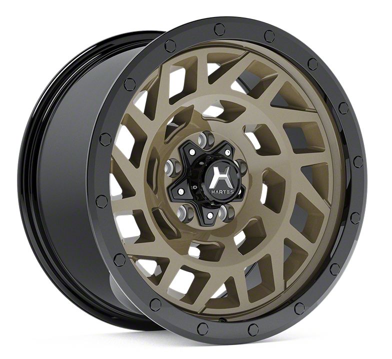 Hartes Metal Titan XD Monster Matte Bronze with Black Simulated ...