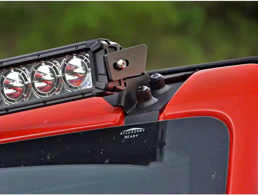 Havoc Offroad Bronco 40-Inch Light Bar Windshield Mounting Brackets HFB ...