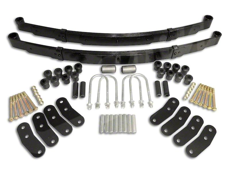 Jeep Wrangler Heavy Duty Front Leaf Springs (87-95 Jeep Wrangler YJ ...