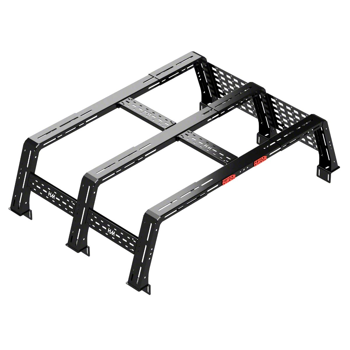 Heavy Metal Off-Road Tacoma Universal Fit ROCK-IT Overlanding Rack ...