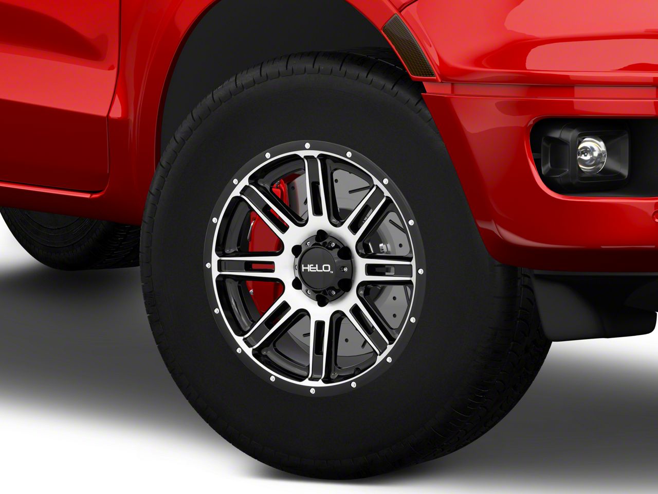 HELO Toyota 4-Runner HE900 Gloss Black Machined 6-Lug Wheel; 17x9 ...