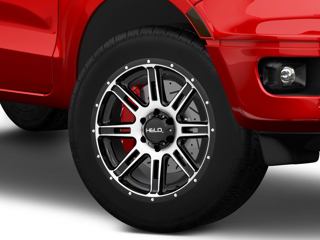 HELO Toyota 4-Runner HE900 Gloss Black Machined 6-Lug Wheel; 20x10 ...