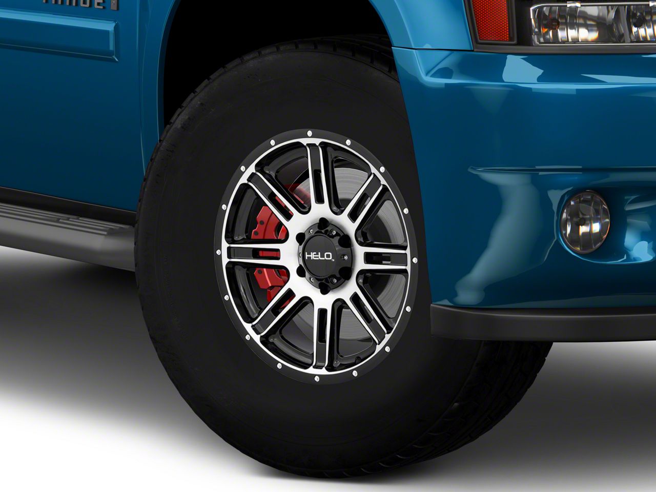 HELO Toyota 4-Runner HE900 Gloss Black Machined 6-Lug Wheel; 17x9 ...
