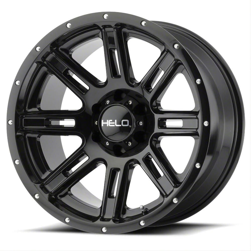 HELO Toyota 4-Runner HE900 Gloss Black 6-Lug Wheel; 20x9; 18mm Offset ...
