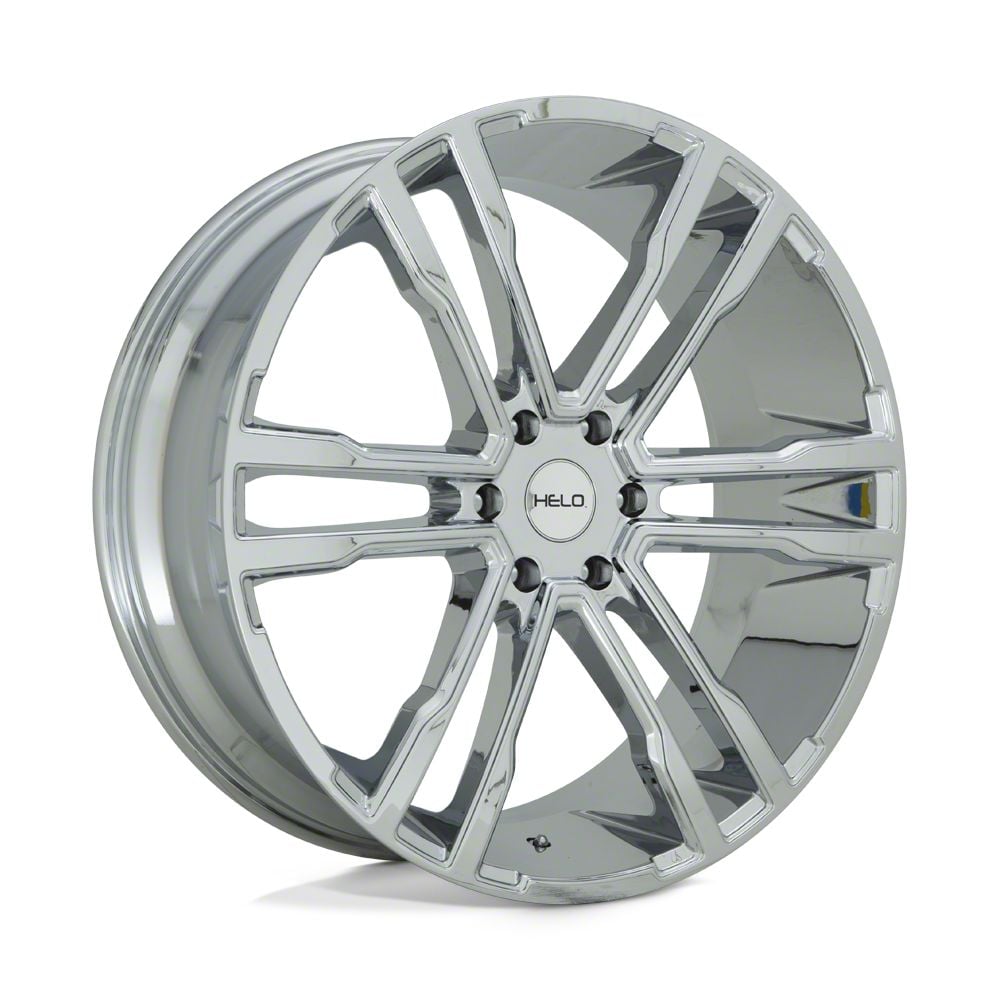 HELO Bronco HE918 Chrome 6-Lug Wheel; 22x9.5; 30mm Offset HE91822963230 ...