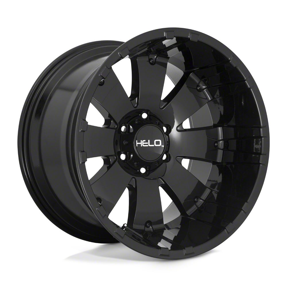 HELO Jeep Wrangler HE917 Gloss Black Wheel; 18x10; -18mm Offset ...