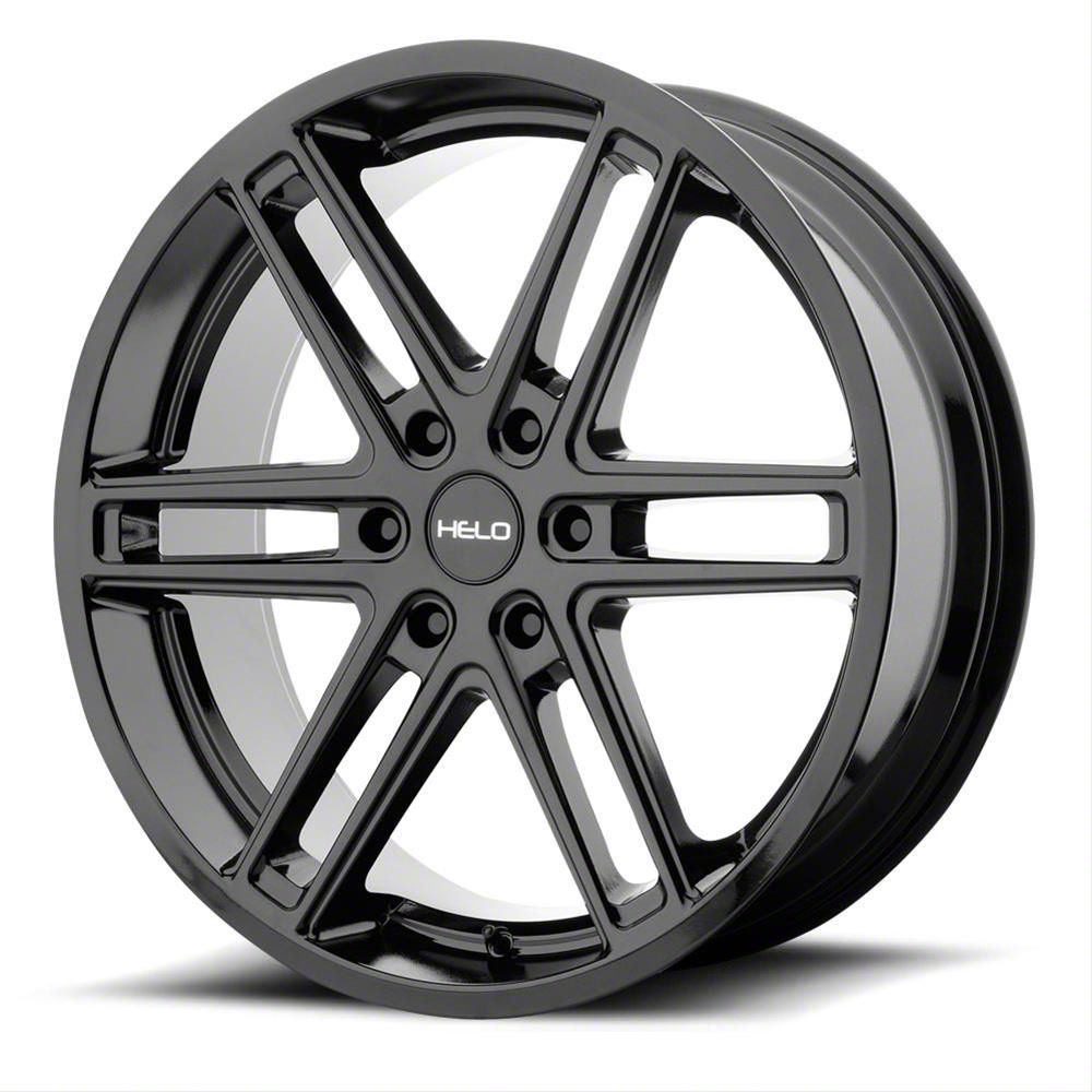 HELO Titan XD HE908 Gloss Black 6-Lug Wheel; 20x9; 30mm Offset ...