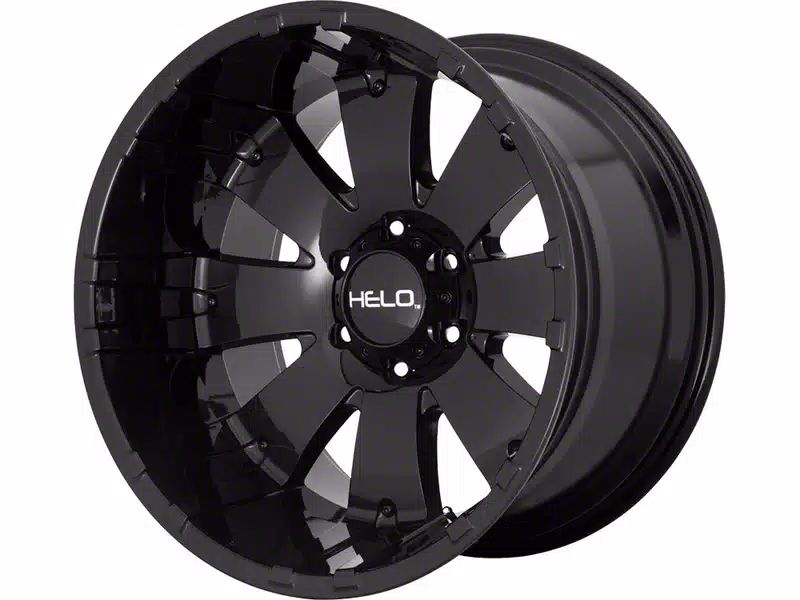 HELO Titan XD HE917 Gloss Black 6-Lug Wheel; 20x9; 18mm Offset ...