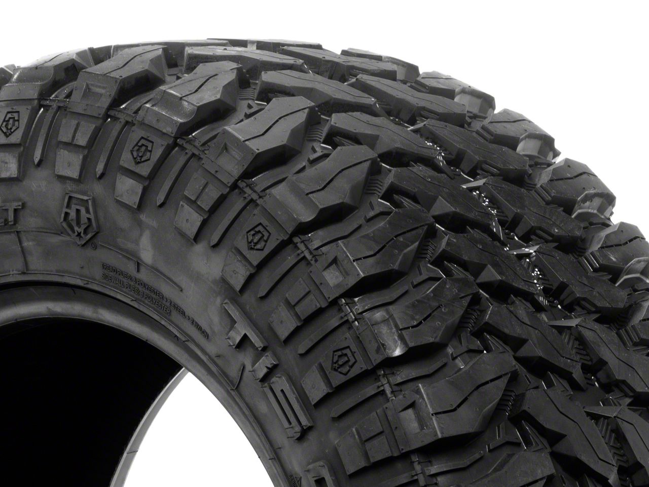 Hercules Tires Toyota 4-Runner TIS Offroad TT1 Mud Terrain Tire 98537 ...