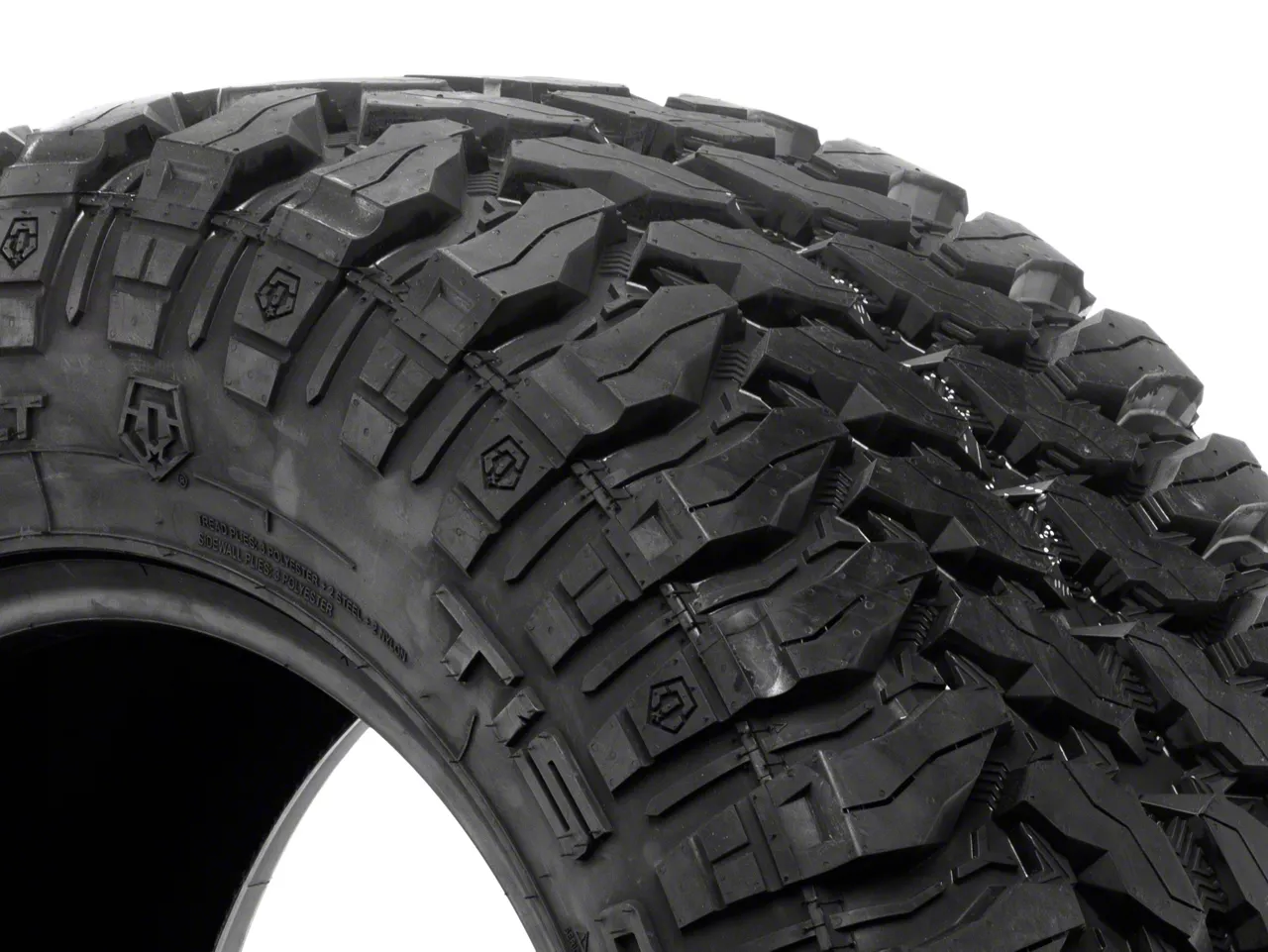 Hercules Tires Jeep Wrangler TIS Offroad TT1 Mud Terrain Tire 98527 (35 ...