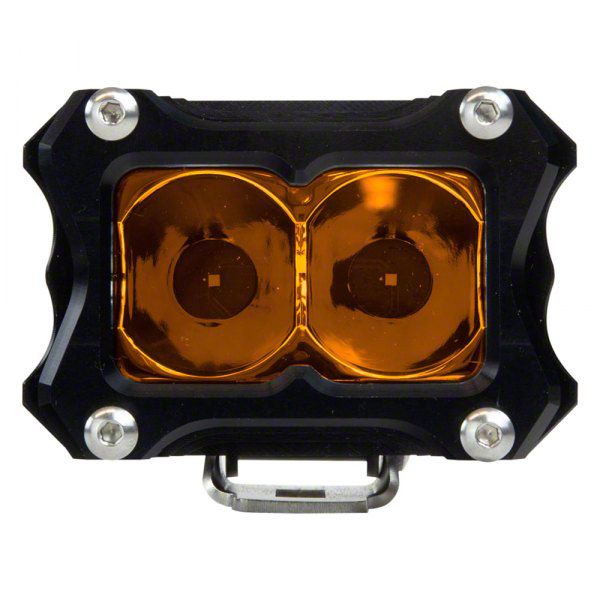 Heretic Studios Bronco 2-Inch Amber LED Pod Light; Spot Beam 50209 ...