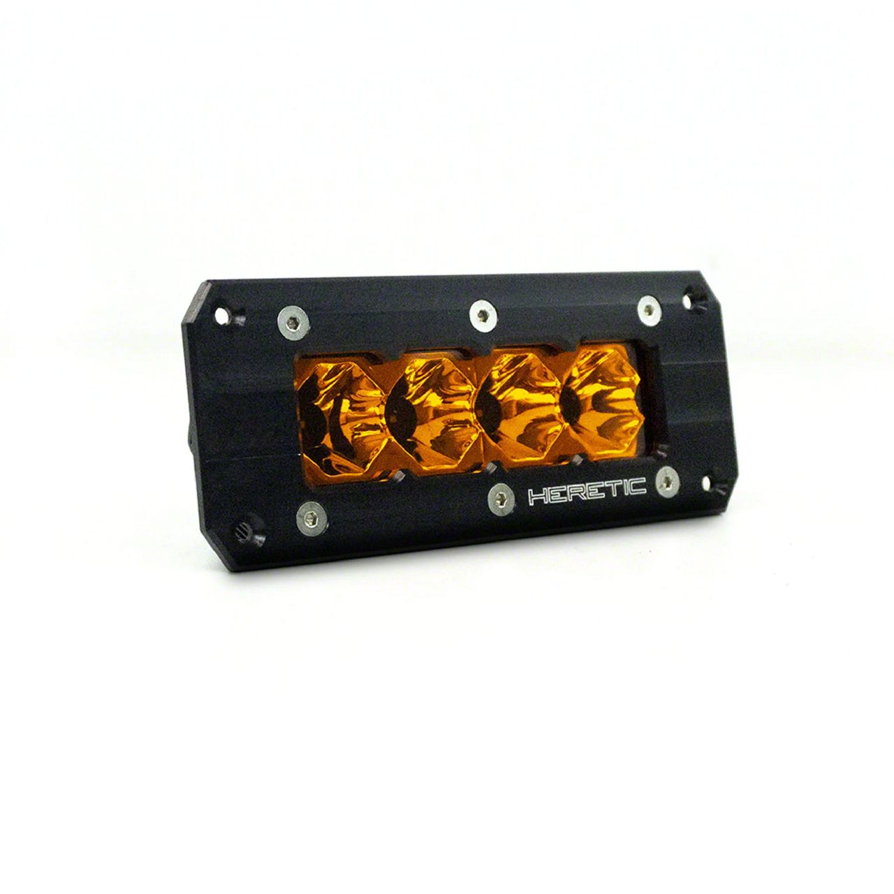 Heretic Studios Jeep Gladiator 4-Inch Flush Mount Amber LED Pod Light ...