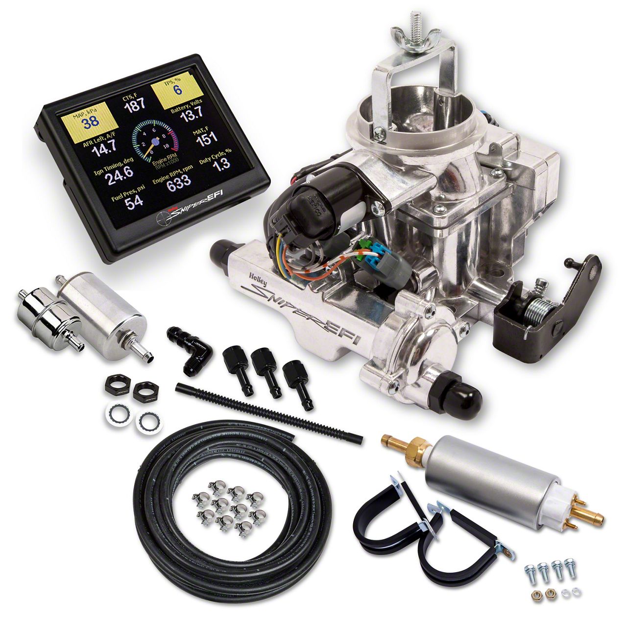 Holley EFI Jeep Wrangler BBD Self-Tuning Fuel Injection System Master ...