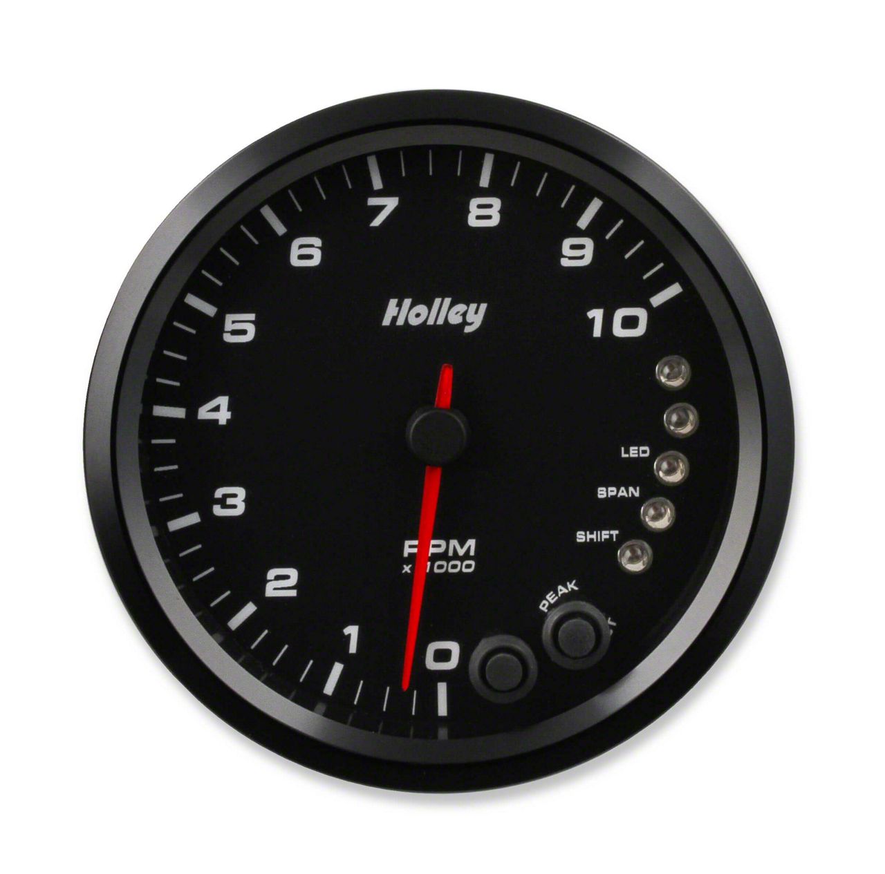 Holley Performance Jeep Gladiator 4-1/2-Inch 10K Tachometer with Shift ...