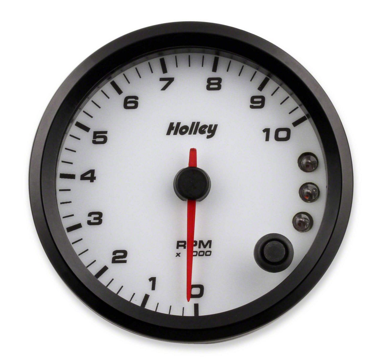 Holley Performance Tacoma 3-3/8-Inch 10K Tachometer with Shift Light ...