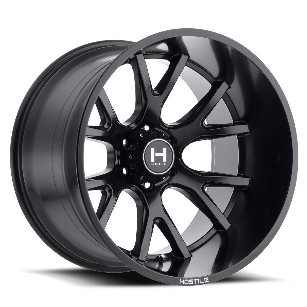 Hostile Tundra Rage Asphalt 5-Lug Wheel; 20x10; -19mm Offset H113 ...