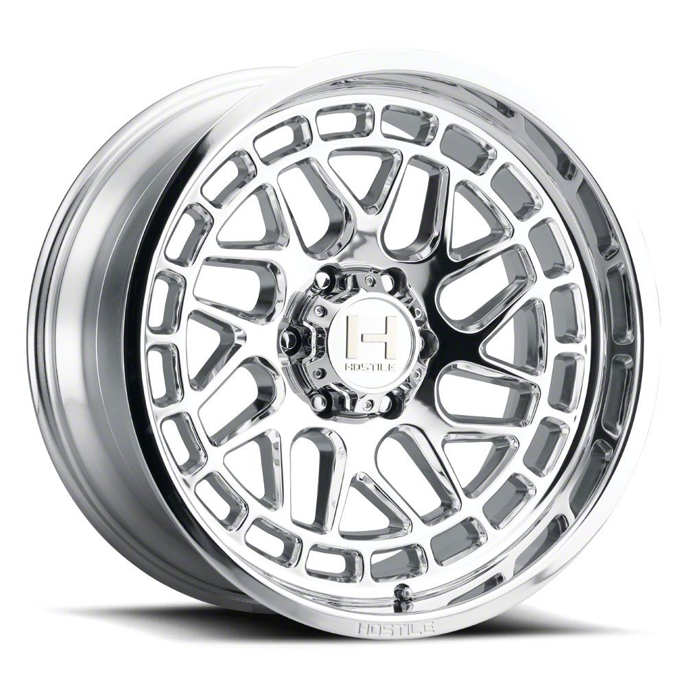Hostile Toyota 4-Runner Reaper Armor Plated 6-Lug Wheel; 20x10; -19mm ...