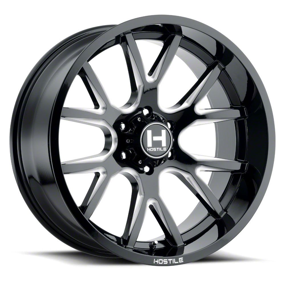 Hostile Tacoma Rage Blade Cut 6-Lug Wheel; 22x14; -76mm Offset H113 ...