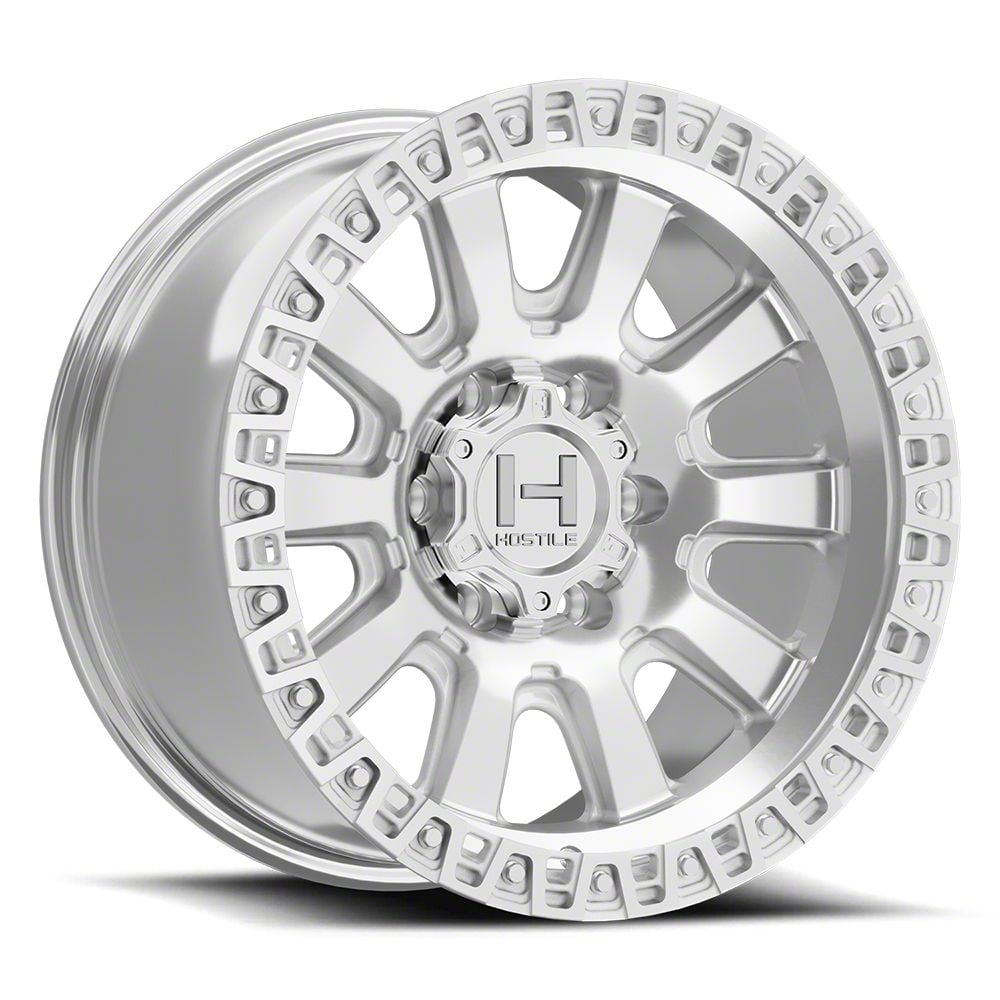 Hostile Titan Crawler Machined 6-Lug Wheel; 20x9; 1mm Offset H138 ...