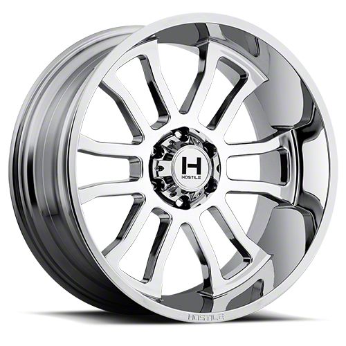 Hostile Titan Gaunlet Armor Plated 6-Lug Wheel; 20x9; 10mm Offset H107 ...