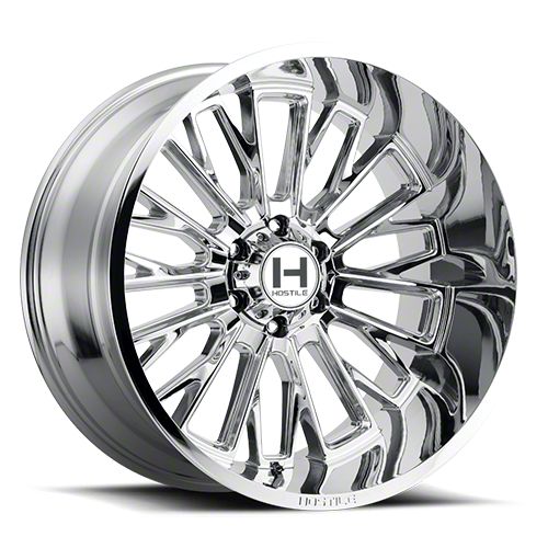 Hostile Titan XD Fury Armor Plated 6-Lug Wheel; 20x10; -19mm Offset ...