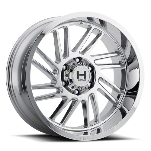Hostile Titan XD Stryker Armor Plated 6-Lug Wheel; 20x9; 12mm Offset ...