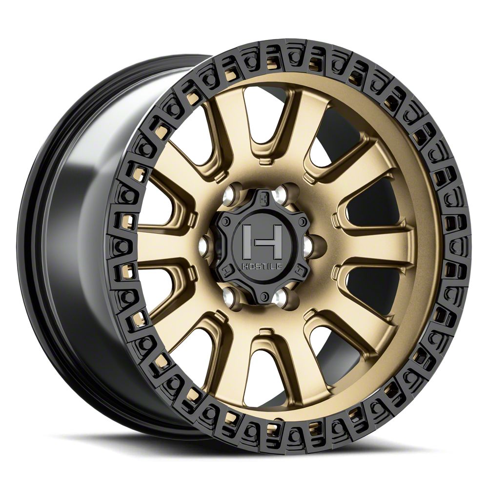 Hostile Tundra Crawler Bronze 6-Lug Wheel; 20x9; -12mm Offset H138 ...