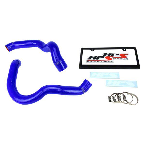 HPS Jeep Cherokee Silicone Radiator Coolant Hose Kit; Blue 57-1219-BLUE ...