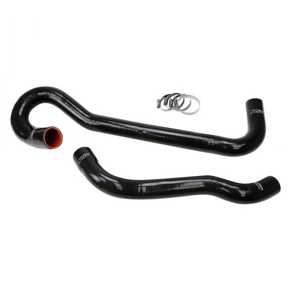 Jeep Grand Cherokee Silicone Radiator Coolant Hose Kit; Black (05-08 5 ...