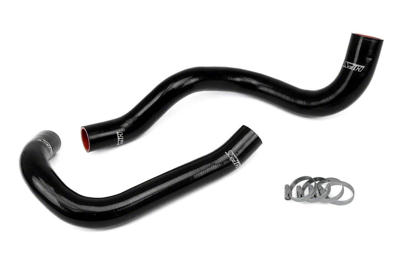 Jeep Grand Cherokee Silicone Radiator Coolant Hose Kit; Black (99-04 4 ...