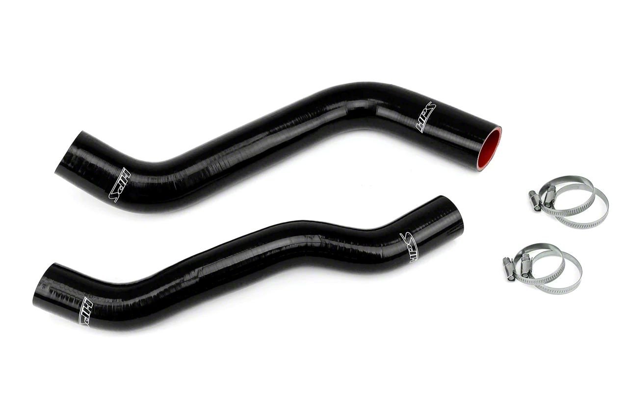 Jeep Grand Cherokee Silicone Radiator Coolant Hose Kit; Black (05-10 3 ...