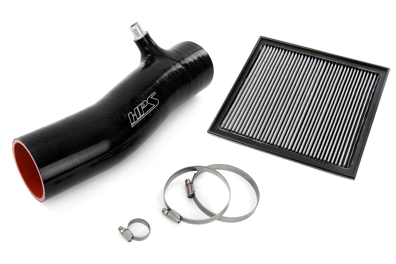 Tacoma Silicone Air Intake Kit with Drop-In Air Filter; Red (16-22 3.5L ...
