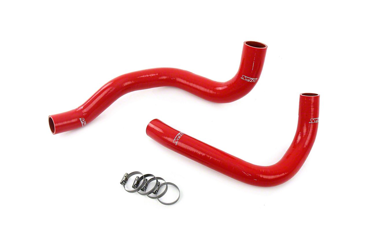 Jeep Grand Cherokee Silicone Radiator Coolant Hose Kit; Red (99-04 4.0L ...
