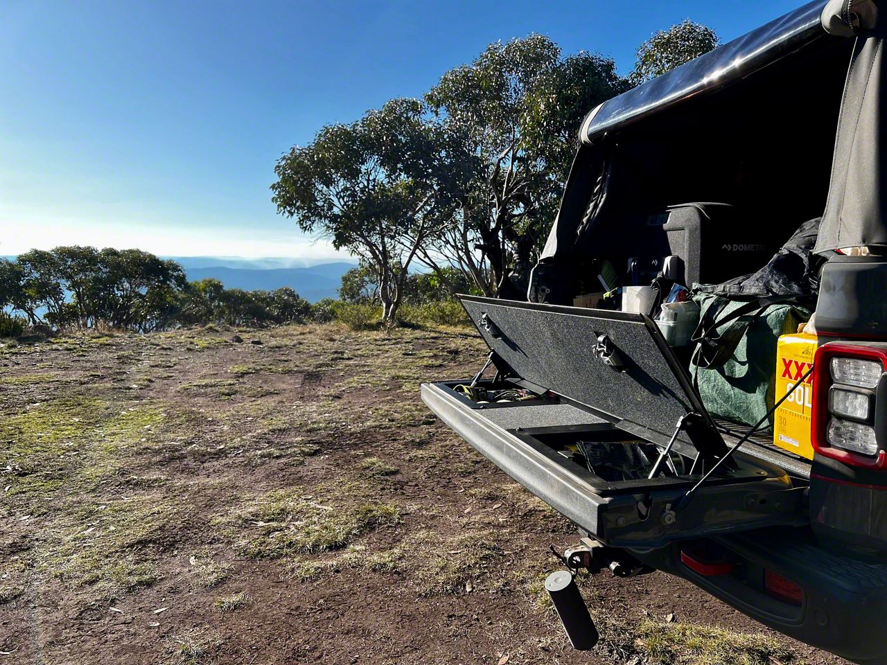 Huracan Fabrication Jeep Gladiator Tailgate Storage System GladiatorTGS ...