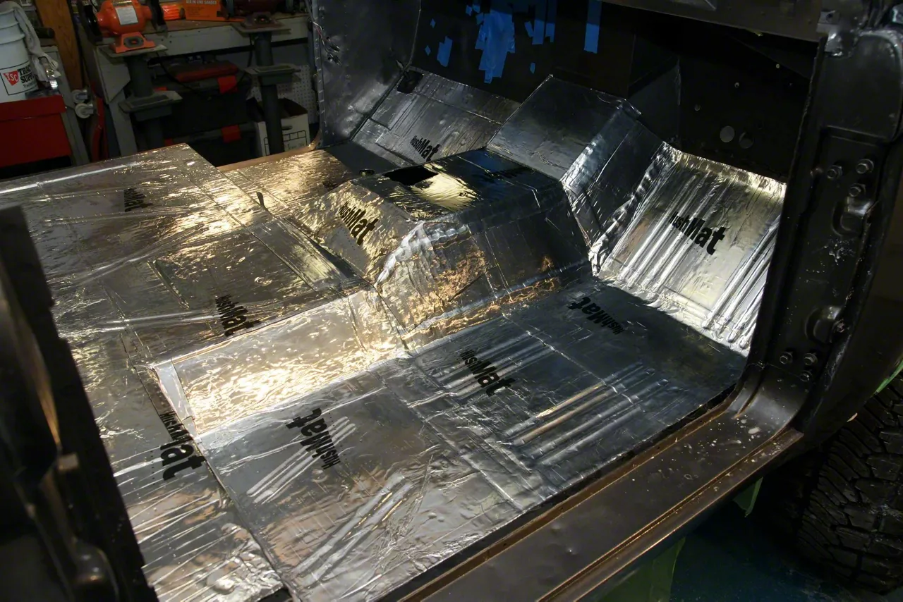 Tacoma Sound Deadening and Insulation Kit; Firewall (05-14 Tacoma ...