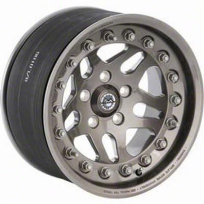 Hutchinson Toyota 4-Runner Rock Monster Beadlock Sparkle Silver 6-Lug ...