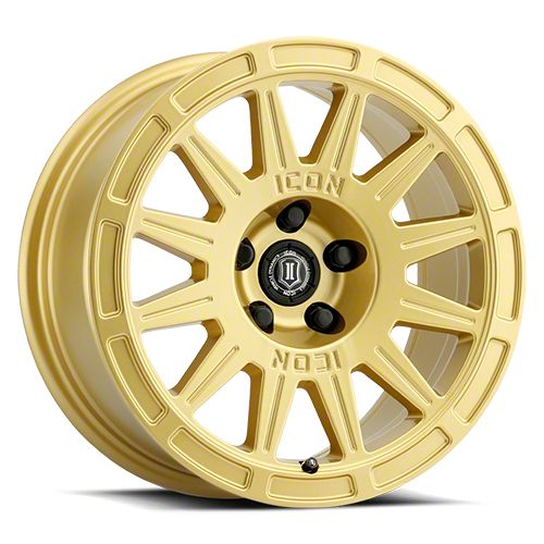 ICON Alloys Jeep Grand Cherokee Ricochet Gloss Gold Wheel; 17x8; 38mm ...