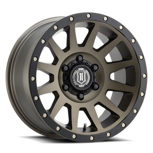 ICON Alloys Titan Compression Bronze 6-Lug Wheel; 20x10; -19mm Offset ...