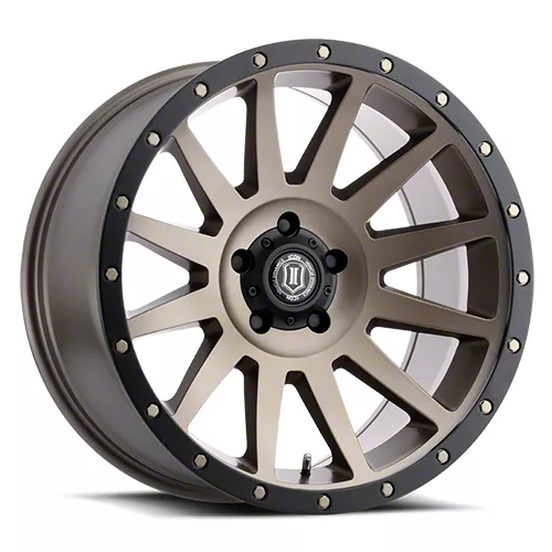 ICON Alloys Tundra Compression Bronze 5-Lug Wheel; 20x10; -19mm Offset ...